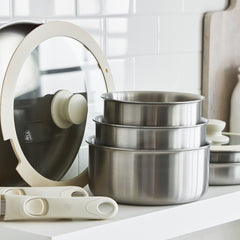 The Cookware Company (USA), LLC | Click 10-Piece Uncoated Cookware Set